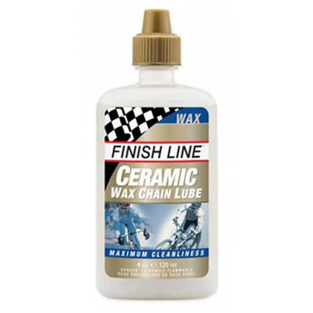 Finish line Ceramic Wax Lube 120ml White, Bikeinn